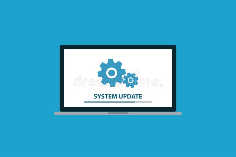 System Update, New Software Update Icon, Vector Illustration Stock ...