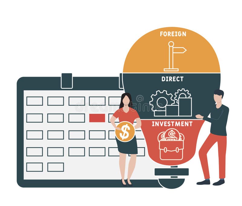 Foreign Direct Investment Stock Illustrations – 206 Foreign Direct ...