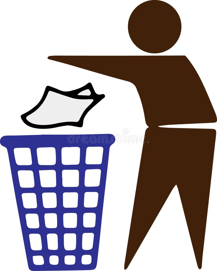 Dustbin Put Waste Stock Illustrations – 121 Dustbin Put Waste Stock ...