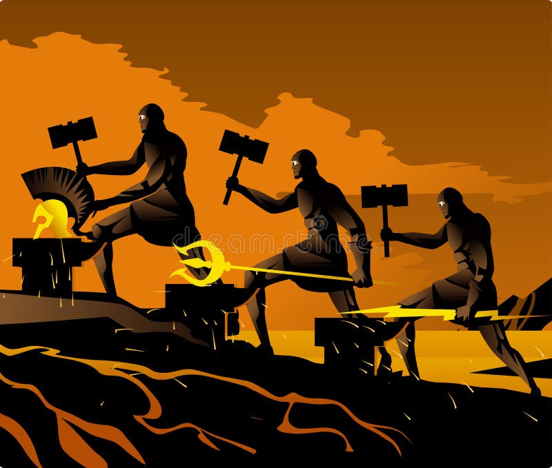 Greek Gods and Mythology Collection Stock Vector - Illustration of ...