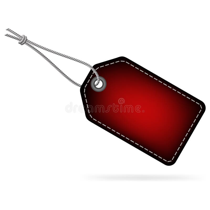 Blank Sale Tag Vector