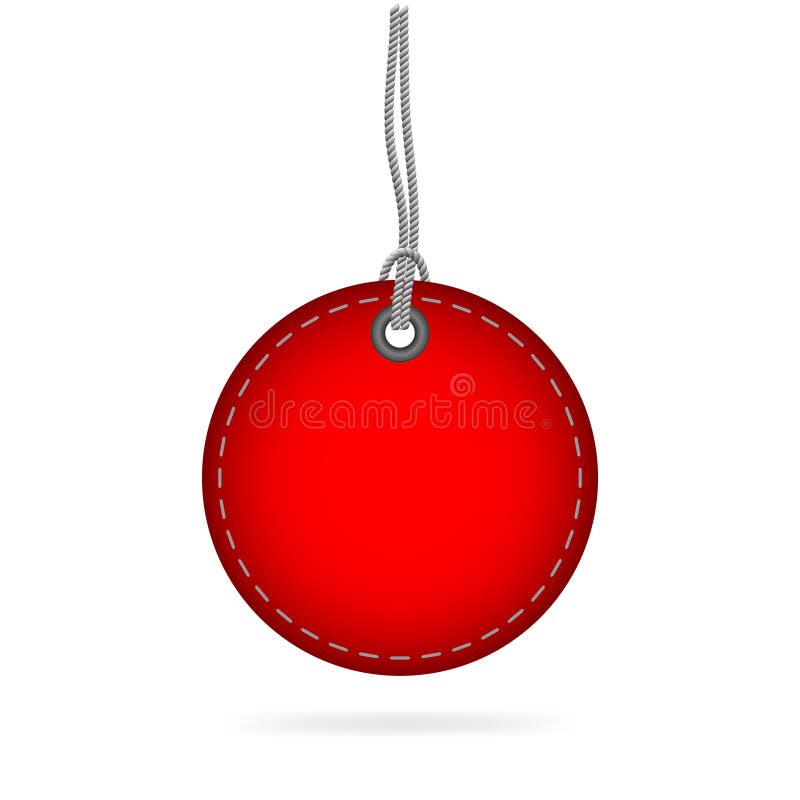 Label - Tag with String - Vector Illustration Stock Vector ...