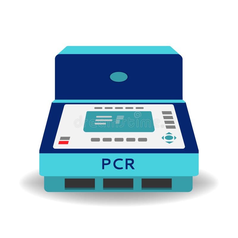 PCR Thermal Cycler Isolated Stock Vector - Illustration of carrier ...