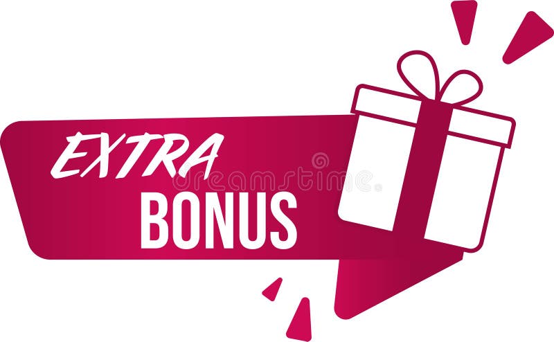 Illustration Sticker Card Banner Extra Bonus Stock Illustration ...