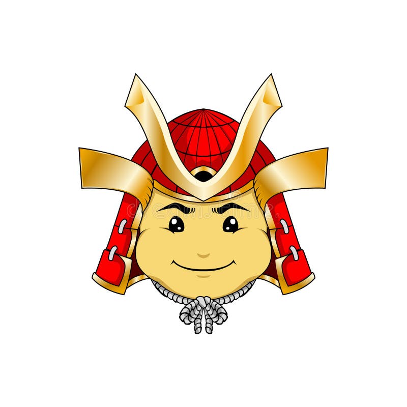 Samurai Head Simple Stock Illustrations – 322 Samurai Head Simple Stock ...