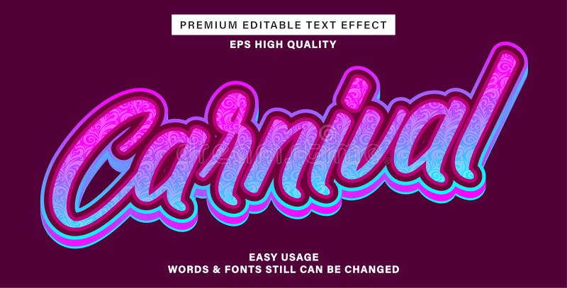 Carnival Fonts Stock Illustrations – 612 Carnival Fonts Stock ...