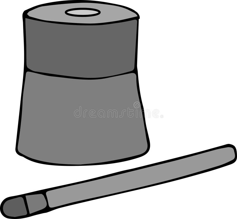 Kitchen Motor and Pestle Illustration Stock Vector - Illustration of ...