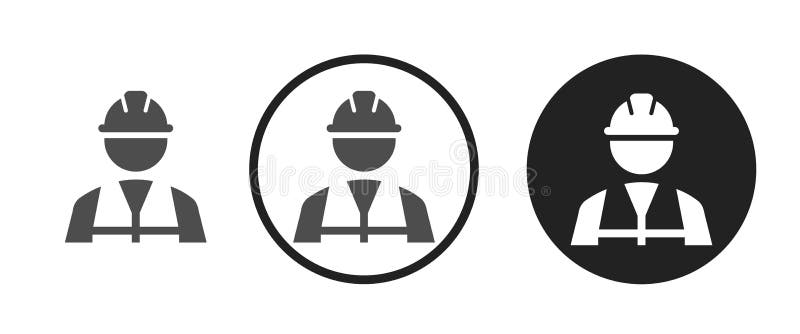Plumber Icon . Web Icon Set Stock Vector - Illustration of male, people ...