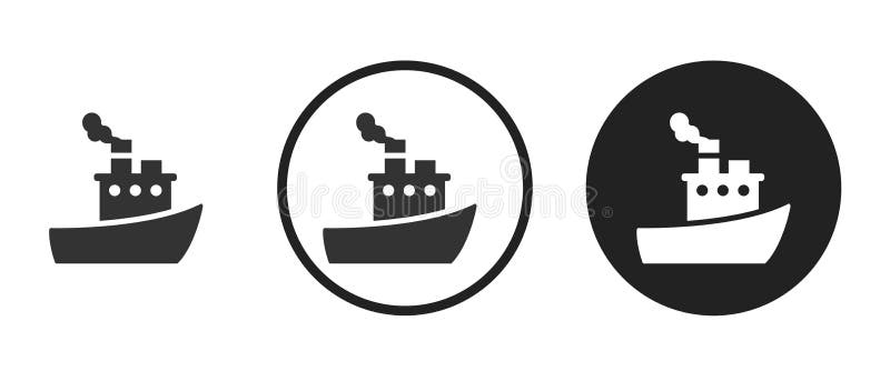 Ship icon . web icon set stock illustration. Illustration of design ...