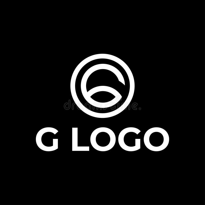 Letter G Logo Design and Circle Shape. Vector for Business, Company or ...