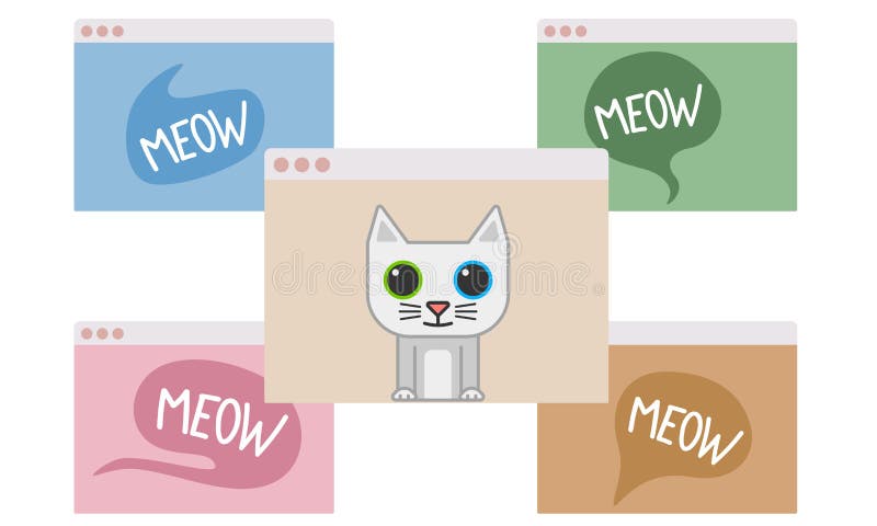 Online Learning Cat Stock Illustrations – 756 Online Learning Cat Stock ...
