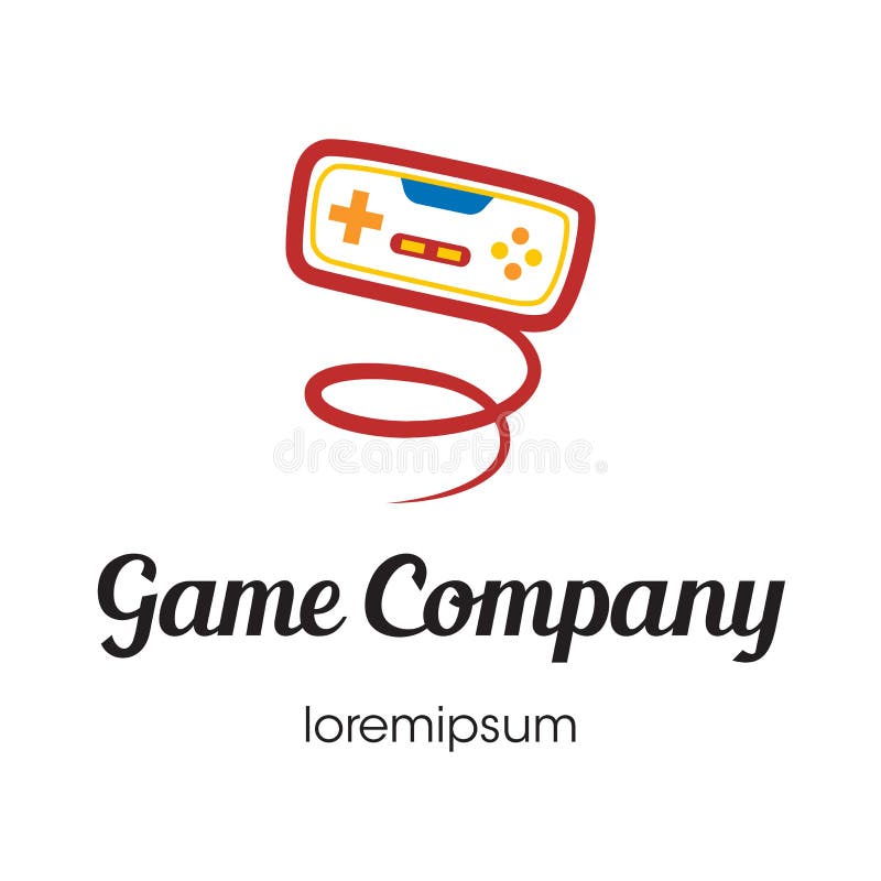 Game Company Logo, Icon, or Symbol Template Design Stock Illustration ...