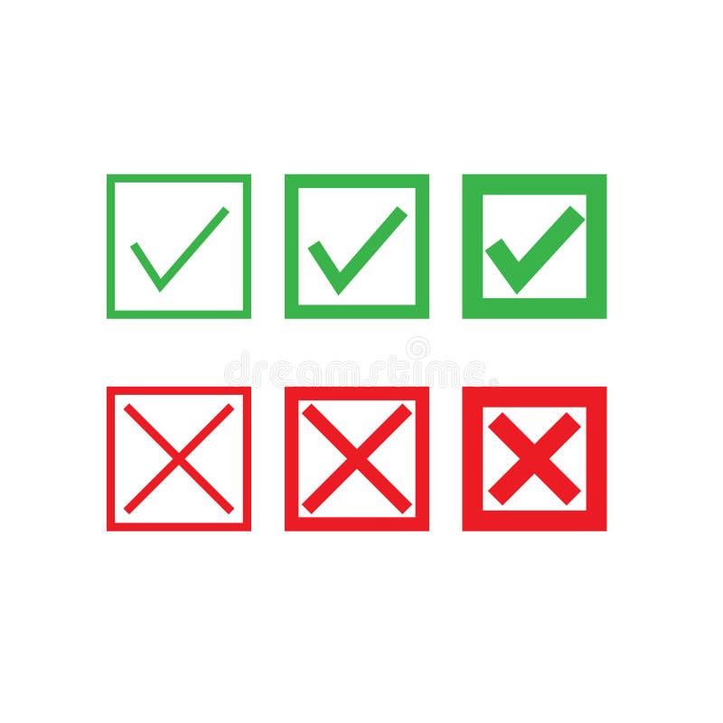 Do and Do Not Icon stock vector. Illustration of right - 207694311