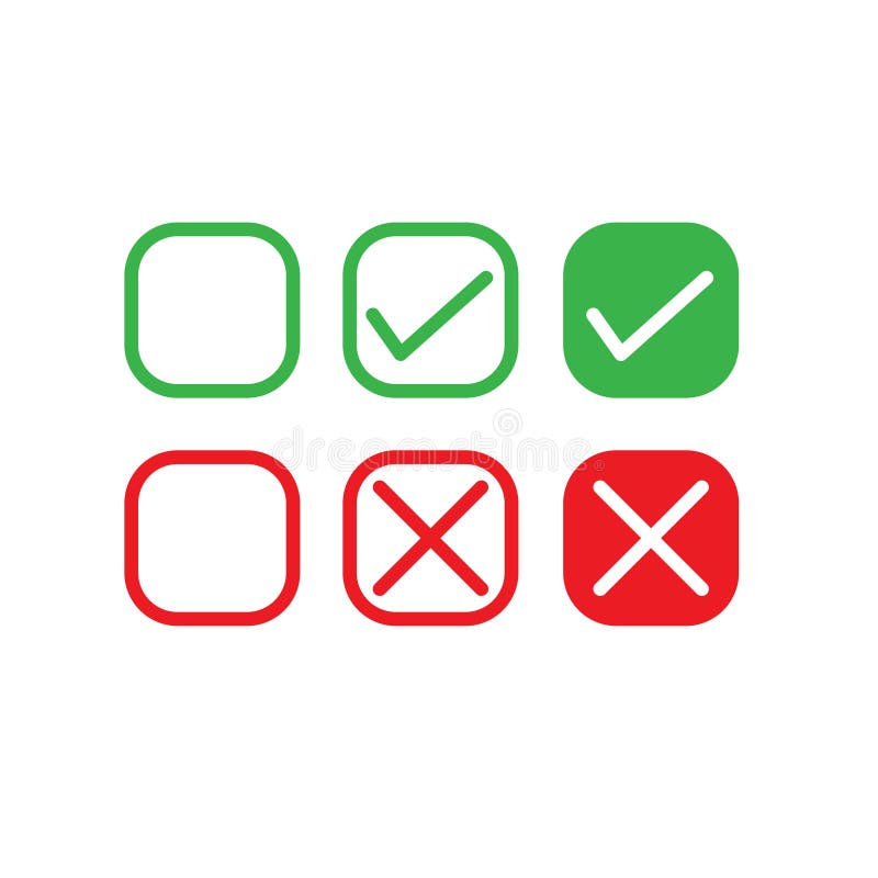 Do and Do Not Icon stock vector. Illustration of good - 207694324