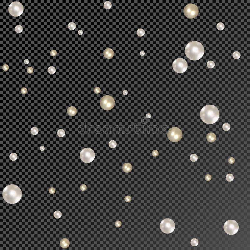 Texture Shiny pearls. stock vector. Illustration of pearls - 207827924