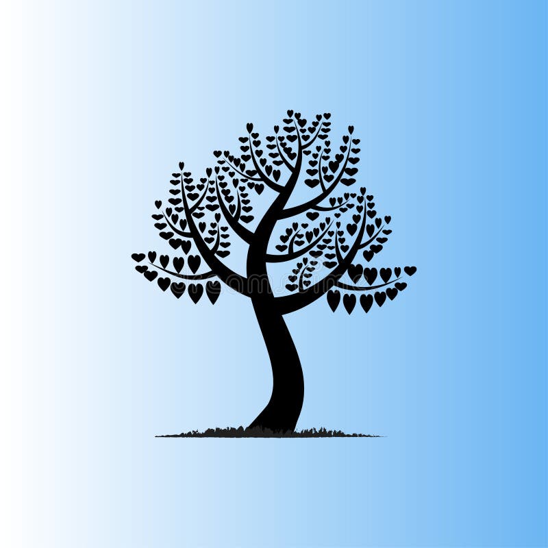 Beautiful tree stock vector. Illustration of leaf, green - 208226985