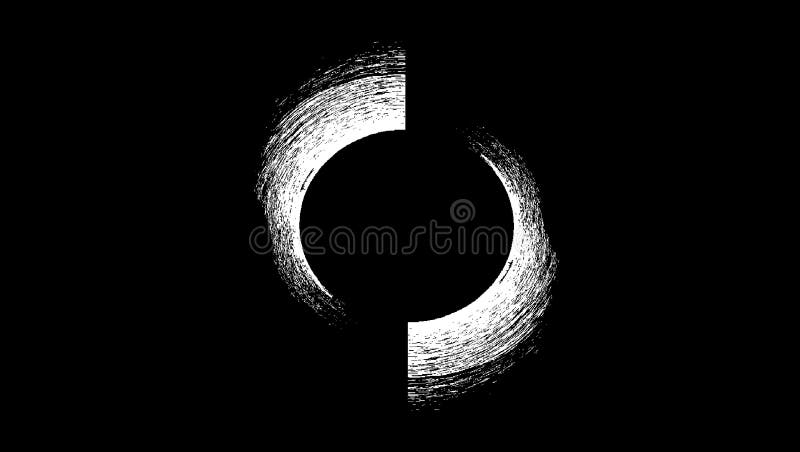 Two half sickles stock illustration. Illustration of black - 208791735