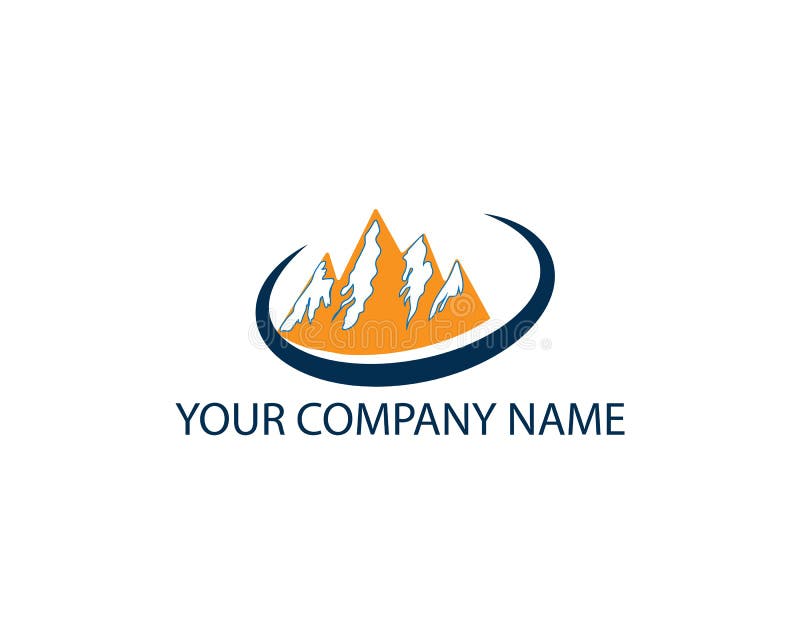 Mountain Logo Hill Peak Logo Template Mountain Peak Logo Landscape ...