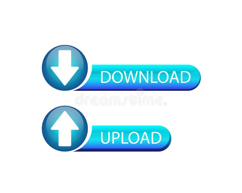 Web Upload Logo Template Web Upload Icon Web Upload Symbol Editorial ...