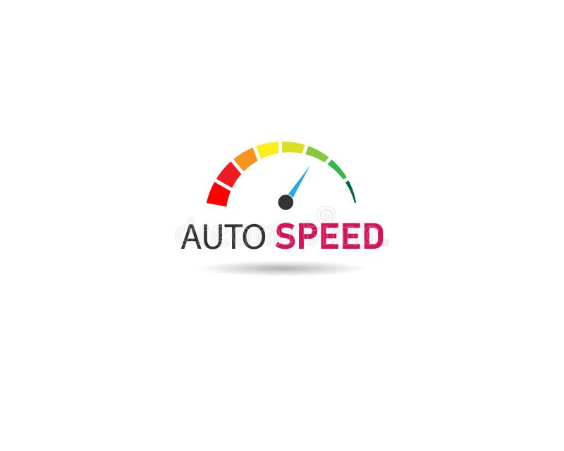 Speedometer Logo Template, Fast Racing Logotype, Car Speedometer Logo ...