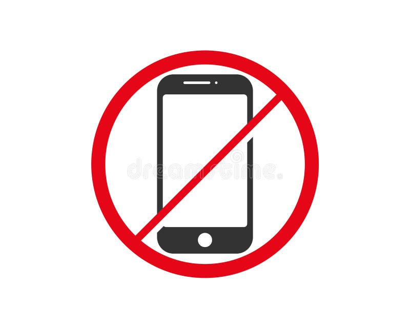 Off Mobile Sign Switch Off Phone Icon No Phone Allowed Mobile Warning ...