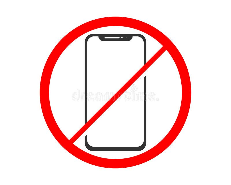 Off Mobile Sign Switch Off Phone Icon No Phone Allowed Mobile Warning ...