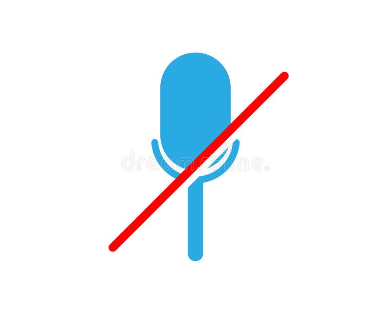 Prohibited Microphone Stock Illustrations – 259 Prohibited Microphone ...