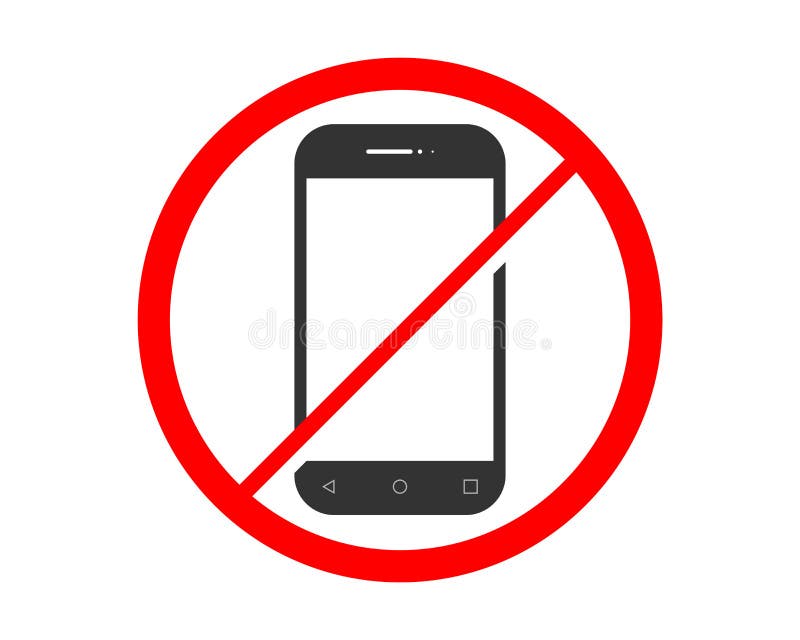 Off Mobile Sign Switch Off Phone Icon No Phone Allowed Mobile Warning ...