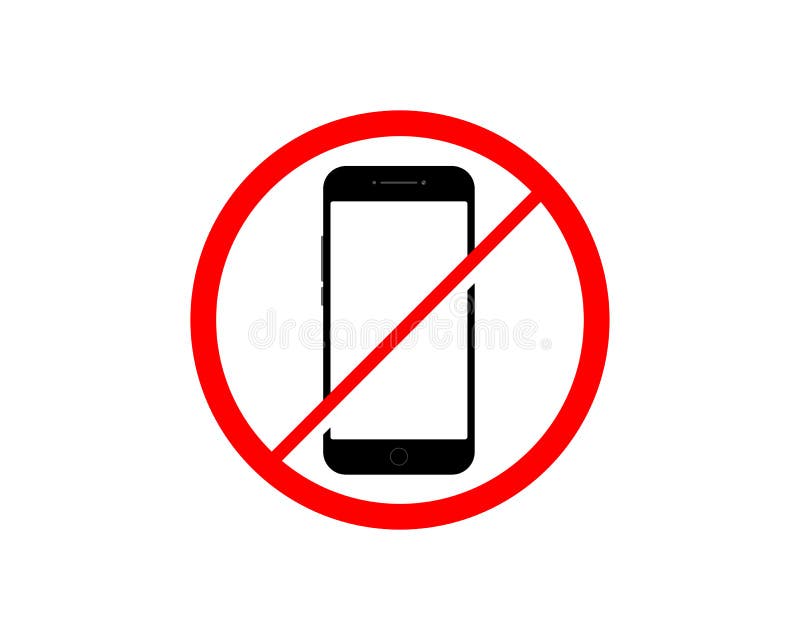 Off Mobile Sign Switch Off Phone Icon No Phone Allowed Mobile Warning ...