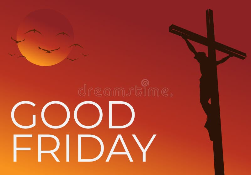 Good Friday Sunset Easter Sunrise Stock Illustrations – 149 Good Friday ...
