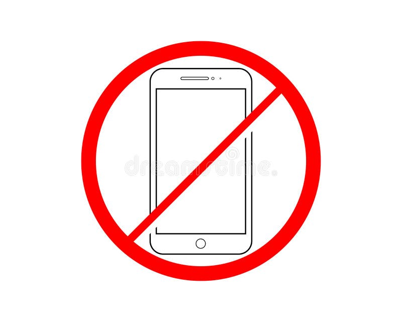 Off Mobile Sign Switch Off Phone Icon No Phone Allowed Mobile Warning ...