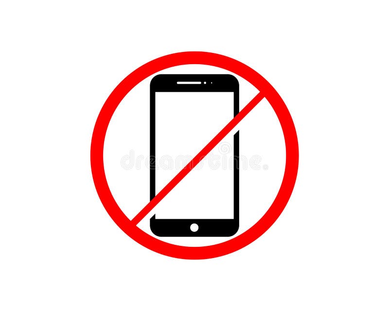 Off Mobile Sign Switch Off Phone Icon No Phone Allowed Mobile Warning ...