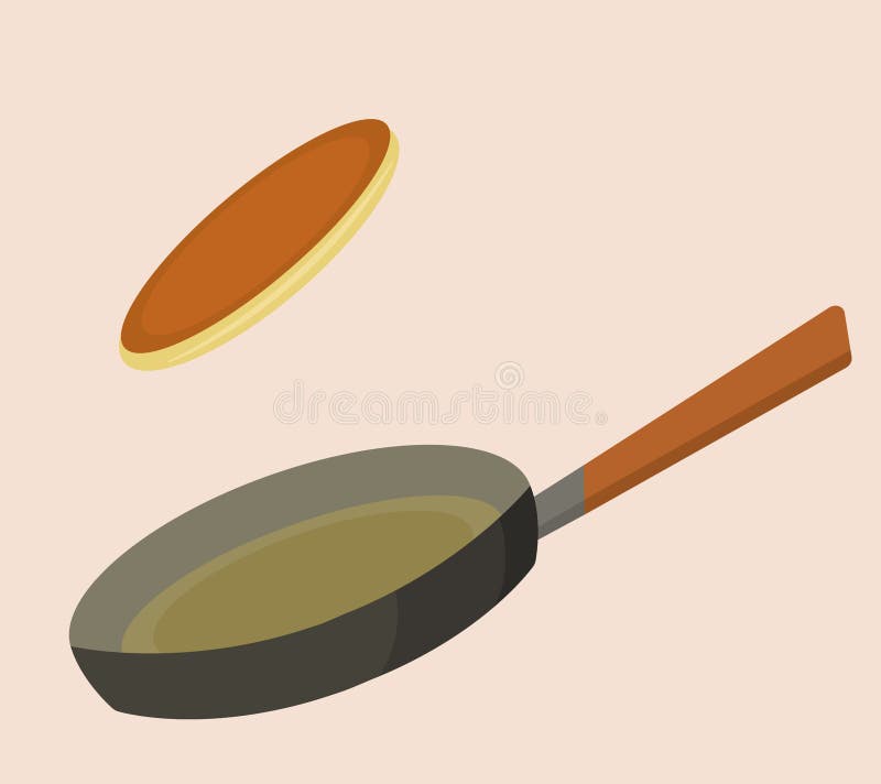 Flipping Pancake Clipart