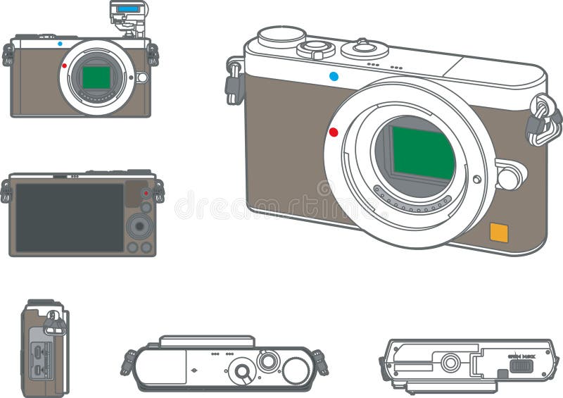 Panasonic Camera Stock Illustrations – 18 Panasonic Camera Stock ...