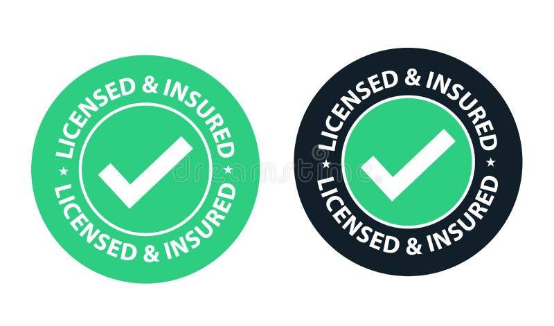 Bonded Licensed Insured Stock Illustrations – 47 Bonded Licensed ...