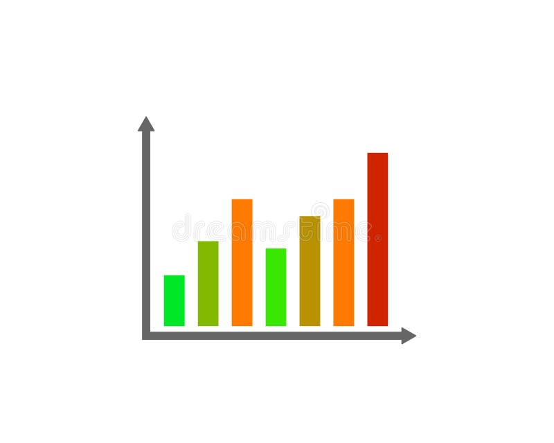 Result Up and Down Financial Chart Template Stock Vector - Illustration ...