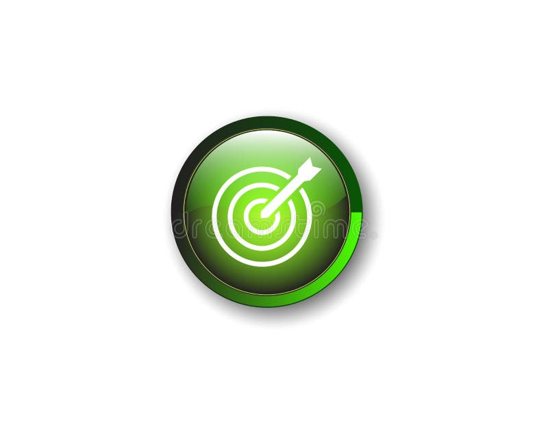 Target Icon Goal Logo Concept Mission Icon Achievement Symbol Stock ...
