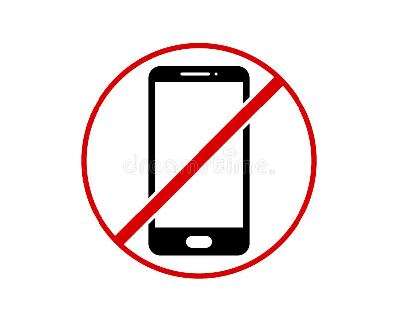 Off Mobile Phone Sign Switch Off Phone Icon No Phone Allowed Mobile ...