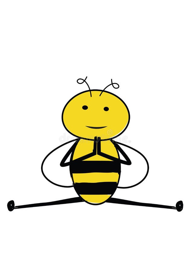Bee Stretching Stock Illustrations – 217 Bee Stretching Stock ...