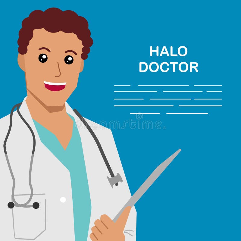 International Doctors Day Greeting Card Design. Medical and Health Care ...