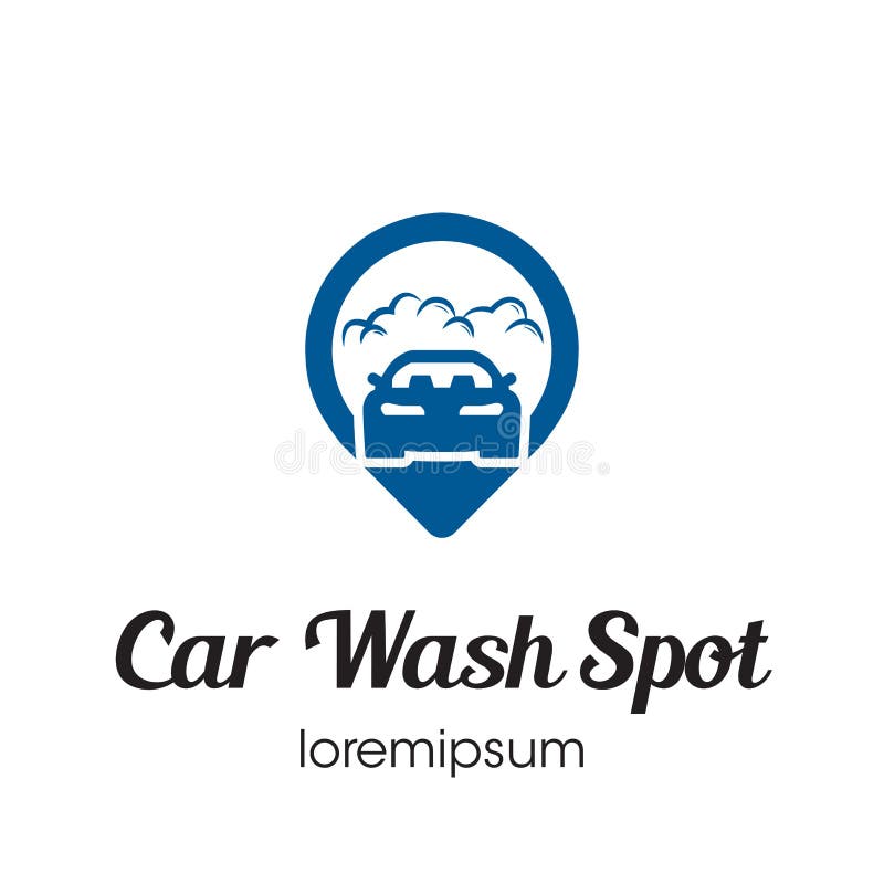 Car Wash Spot Logo, Icon, or Symbol Template Design Stock Vector ...