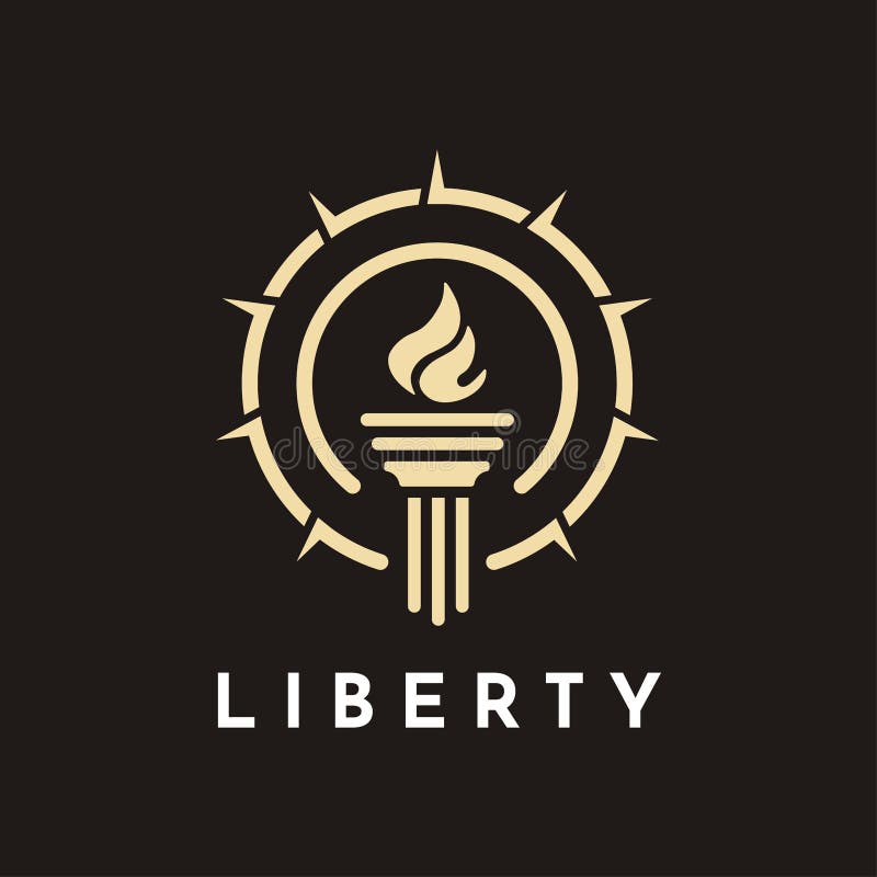 Liberty Logo Template | Creative Stock Vector - Illustration of logos ...