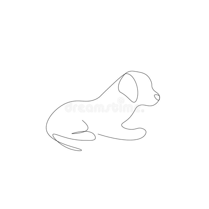 Labrador Line Drawing Stock Illustrations – 3,194 Labrador Line Drawing ...