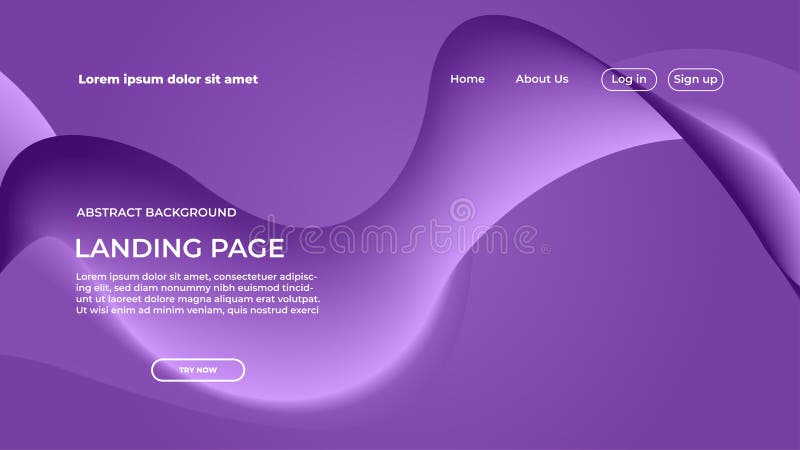 Abstract Modern Website Background. Landing Page Background Stock ...