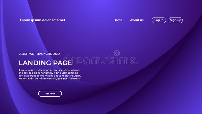 Abstract Modern Website Background. Landing Page Background Stock ...