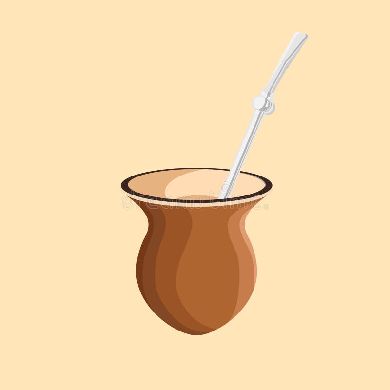Mate. ChimarrÃ£o. Yerba Mate. Gaucho. South Brazil. Stock Vector ...