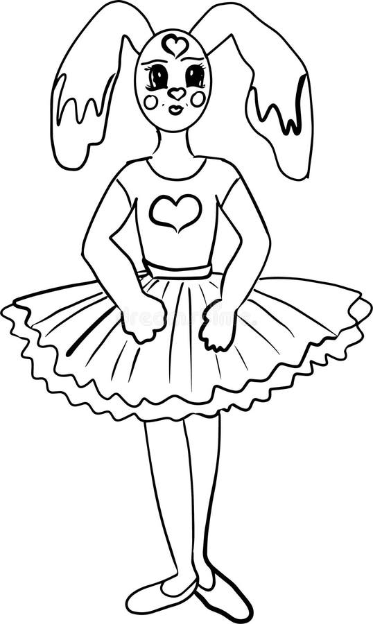 Bunny, Bunny, Bunny in a Dress, Bunny, Ballerina Bunny Stock ...