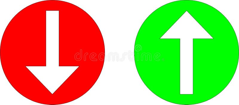 Simple Design for Upload and Download Logo Stock Vector - Illustration ...