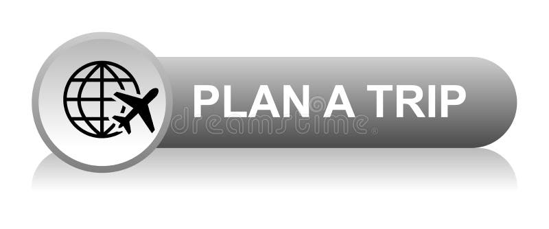 Plan a trip icon stock illustration. Illustration of icon - 223710159