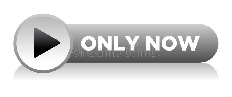Only now button icon stock illustration. Illustration of book - 223883308